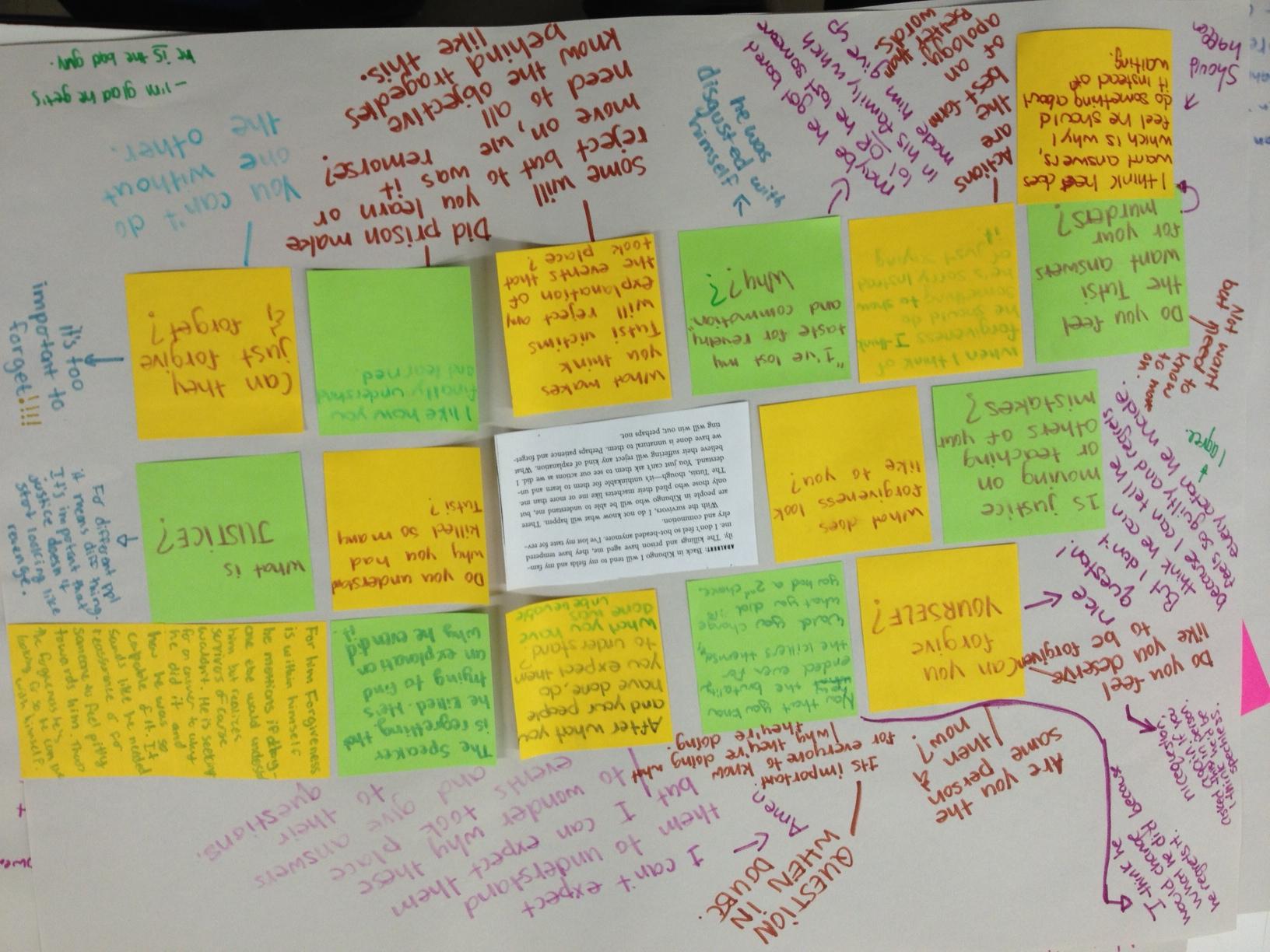 Big Ideas? Bigger Questions? Big Paper.